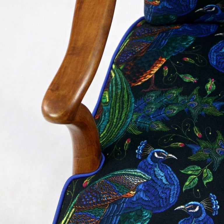 Art Deco "Peacock" Armchair, Design by Gyula Kaesz, 1930 For Sale at ...