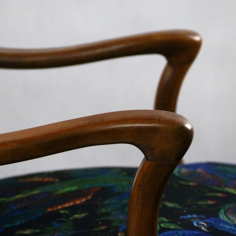 Art Deco "Peacock" Armchair, Design by Gyula Kaesz, 1930 For Sale at ...