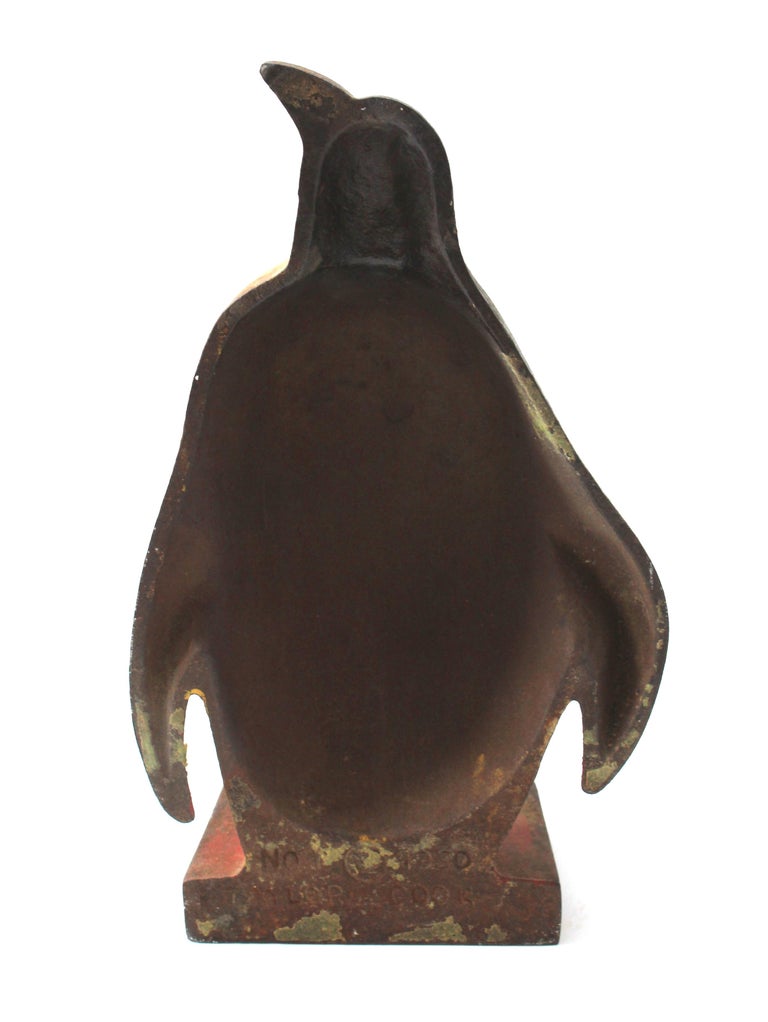 Art Deco Penguin Door Stop by Taylor Cook at 1stDibs