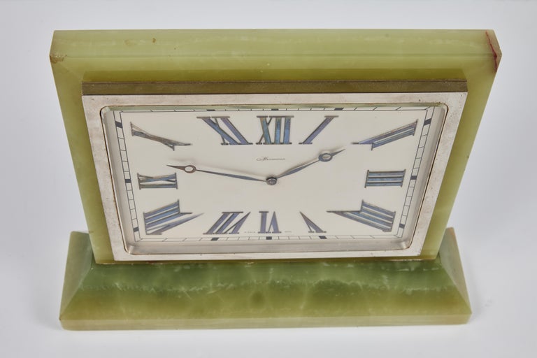 Art Deco Period Table Clock For Sale at 1stDibs