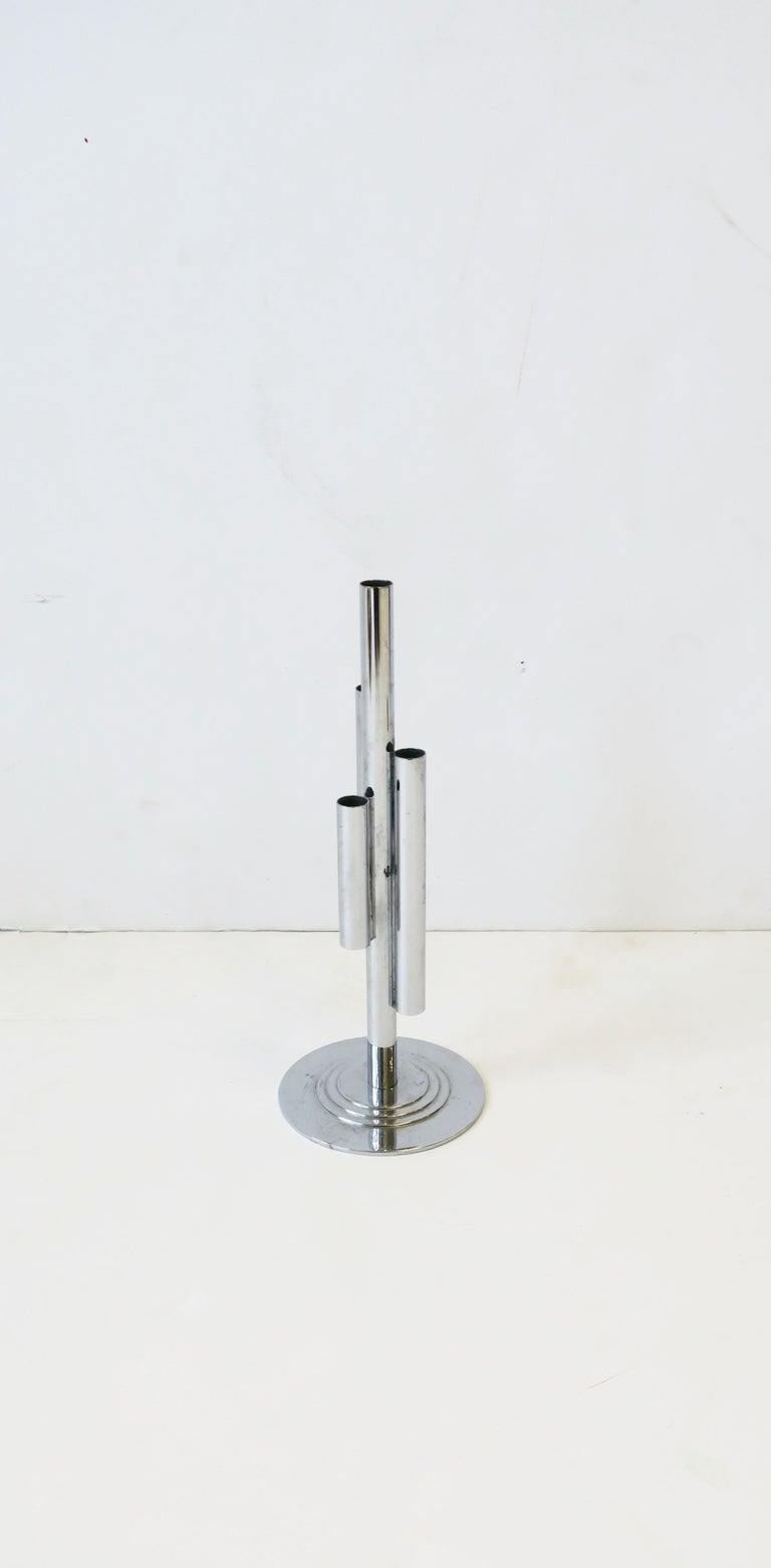 Art Deco Period Tubular Chrome Sculpture by Ruth and William Gerth for ...