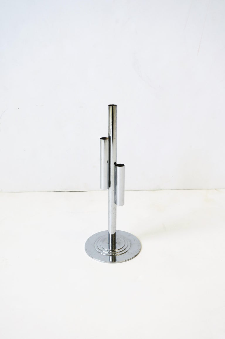 Art Deco Period Tubular Chrome Sculpture by Ruth and William Gerth for ...