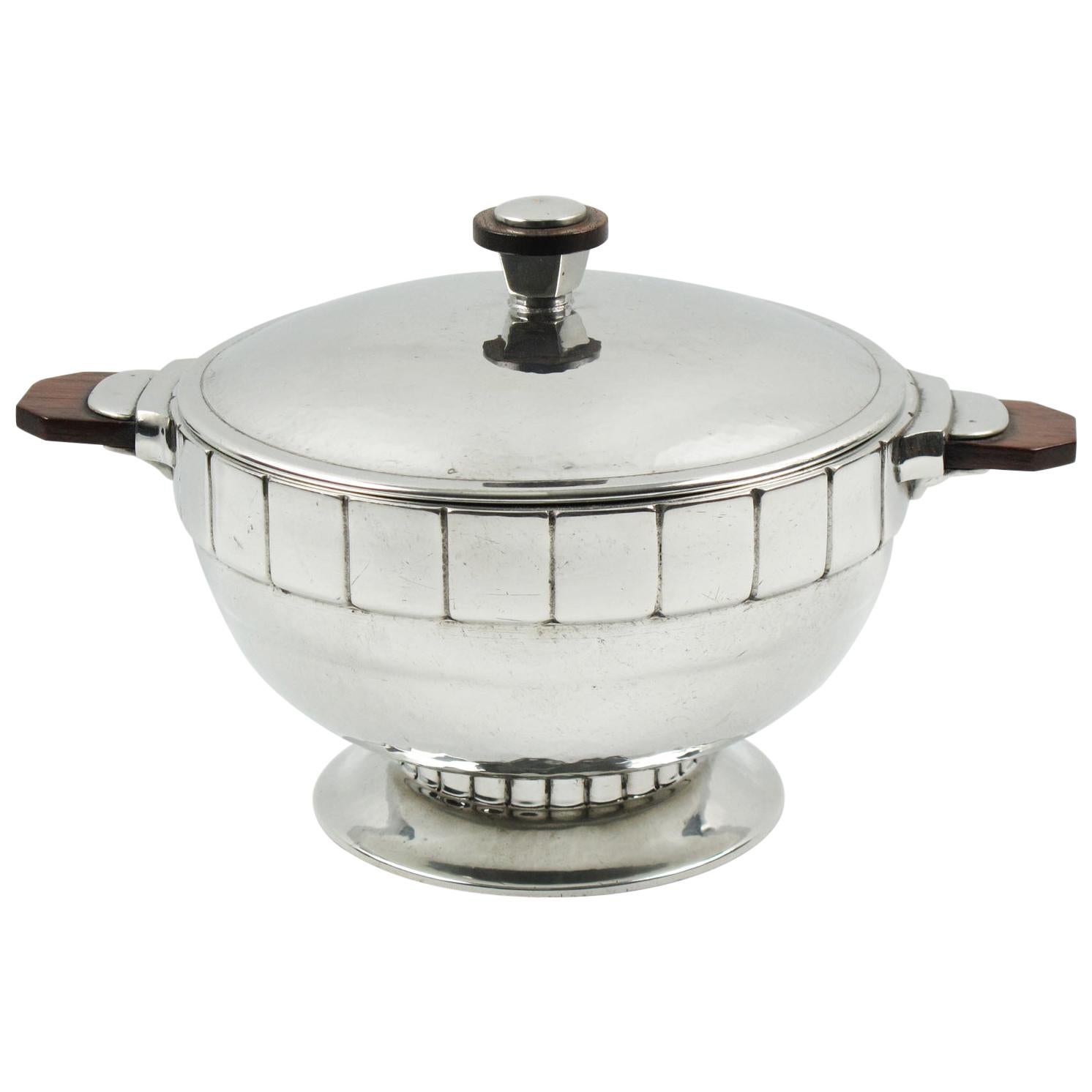 Wonderful Duck Shaped Chinese Hand-Painted Tureen at 1stDibs