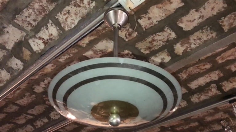 Art Deco Plate, 1930, German, Materials, Glass and Mirror For Sale at ...