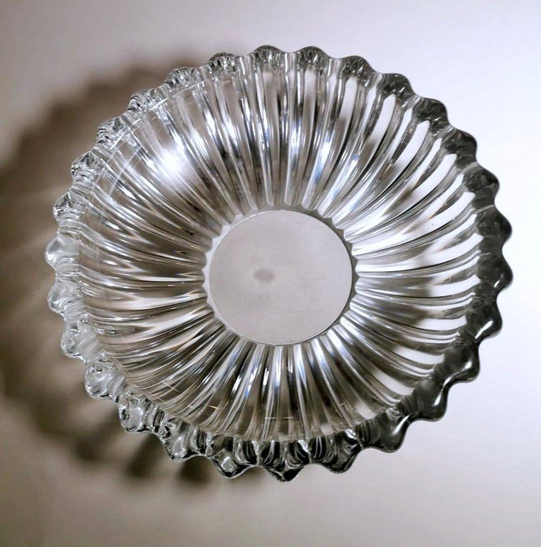 Art Deco Production Daum Design Pierre d'Avesn French Molded Glass Bowl ...