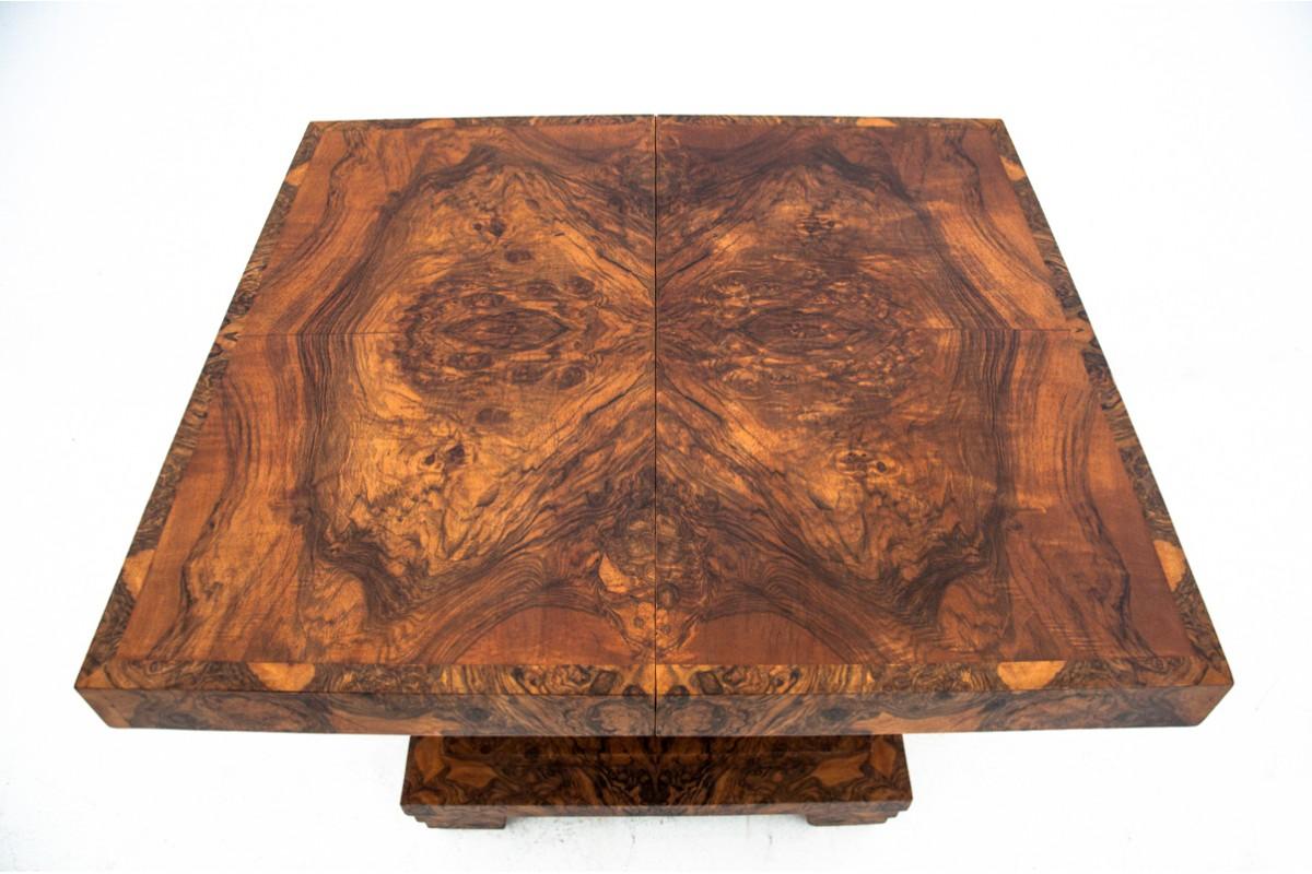 Art Deco Rectangular Dining Table, Poland, 1940s, After Renovation For ...