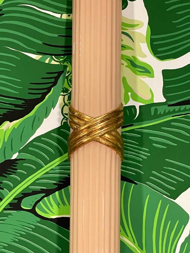 Art Deco Revival 1980s Tall Torch Wall Sconces For Sale at 1stDibs