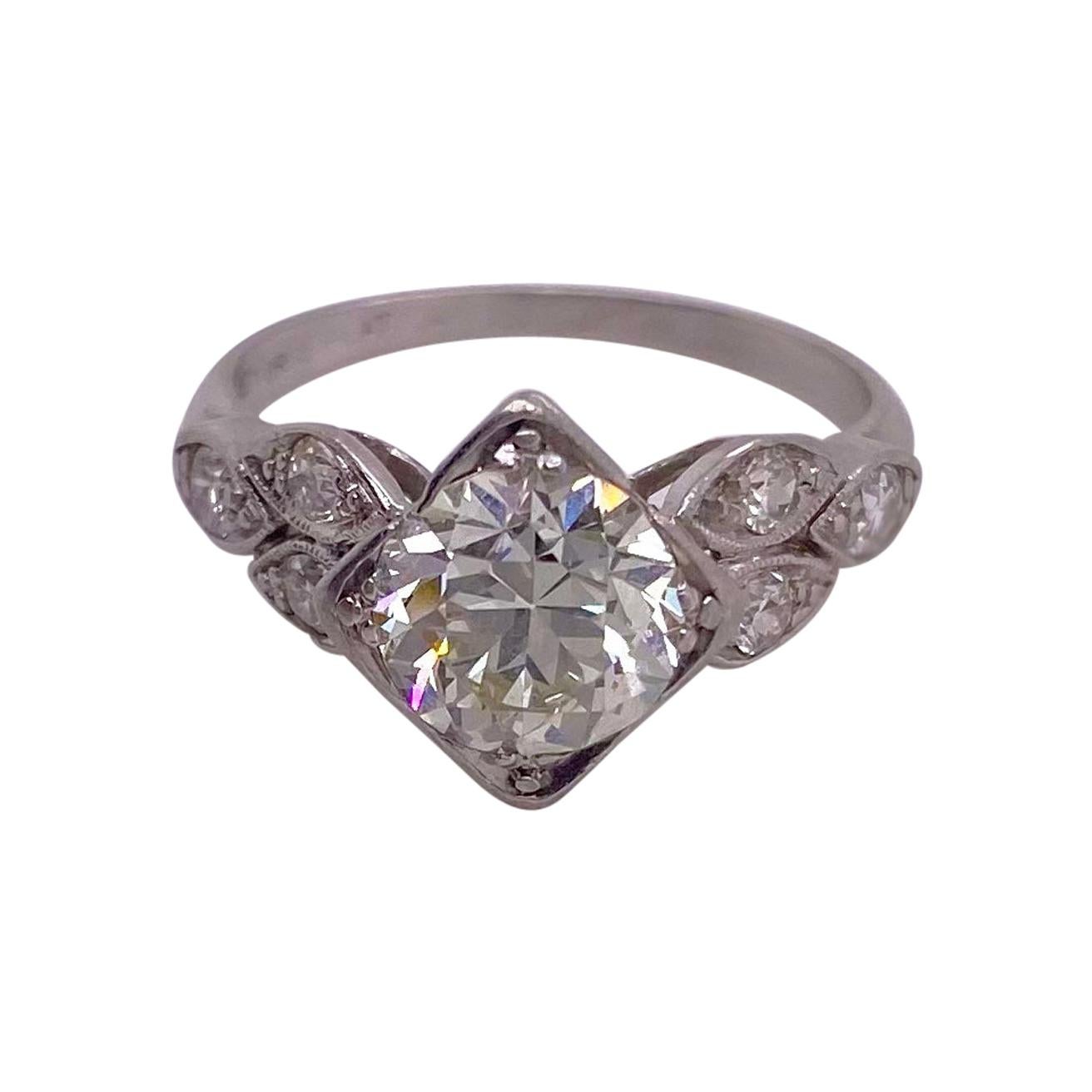 Art Deco Engagement Rings - 3,901 For Sale at 1stDibs | vintage art ...