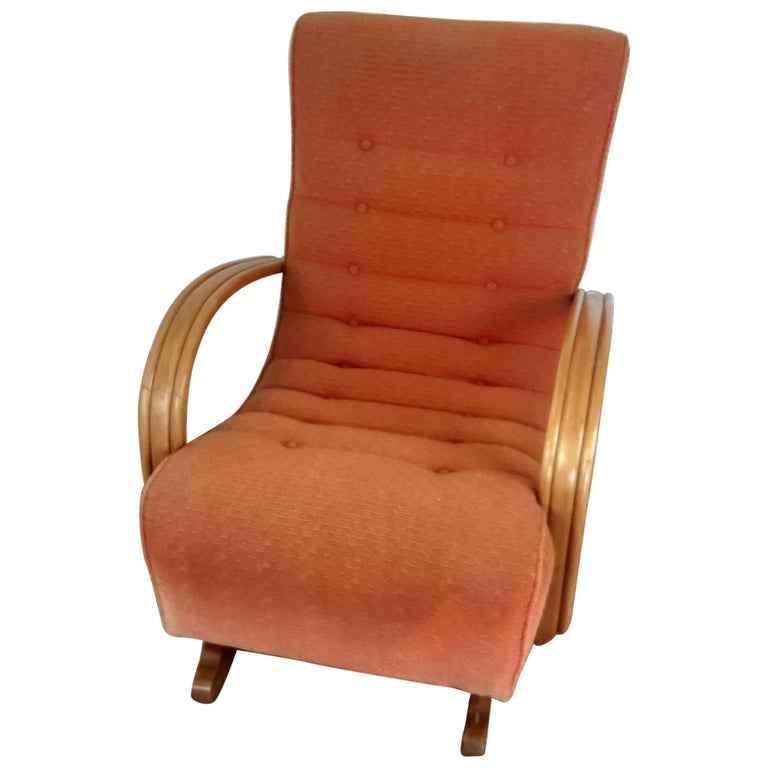 Art Deco Rocking Chair For Sale at 1stDibs