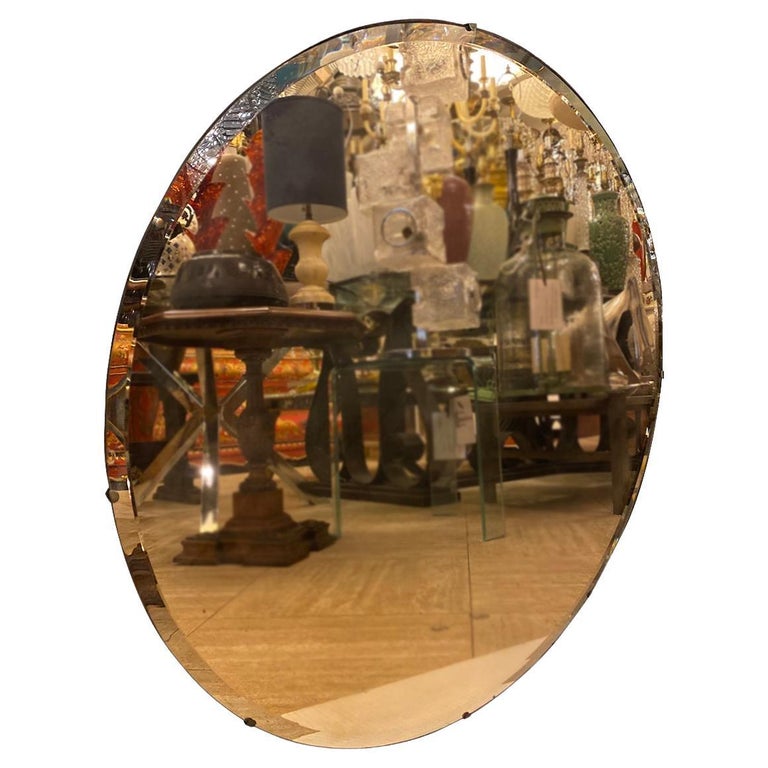 Art Deco Rose Mirror For Sale at 1stDibs