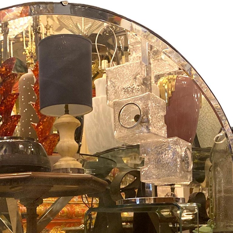 Art Deco Rose Mirror For Sale at 1stDibs