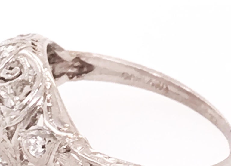 Art Deco Ruby Diamond Ring .70ct Single Cuts Original 1920s-1930s ...