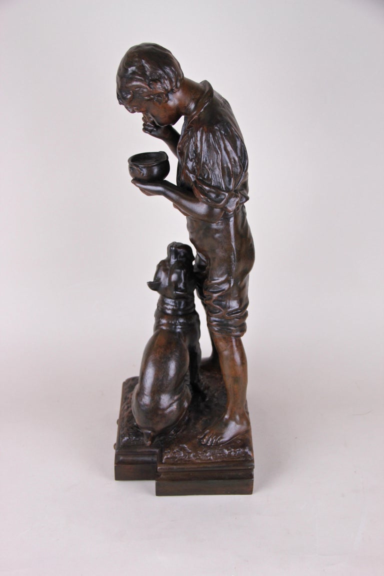 Art Deco Sculpture by Victor Rousseau Signed, Belgium, circa 1930 at ...