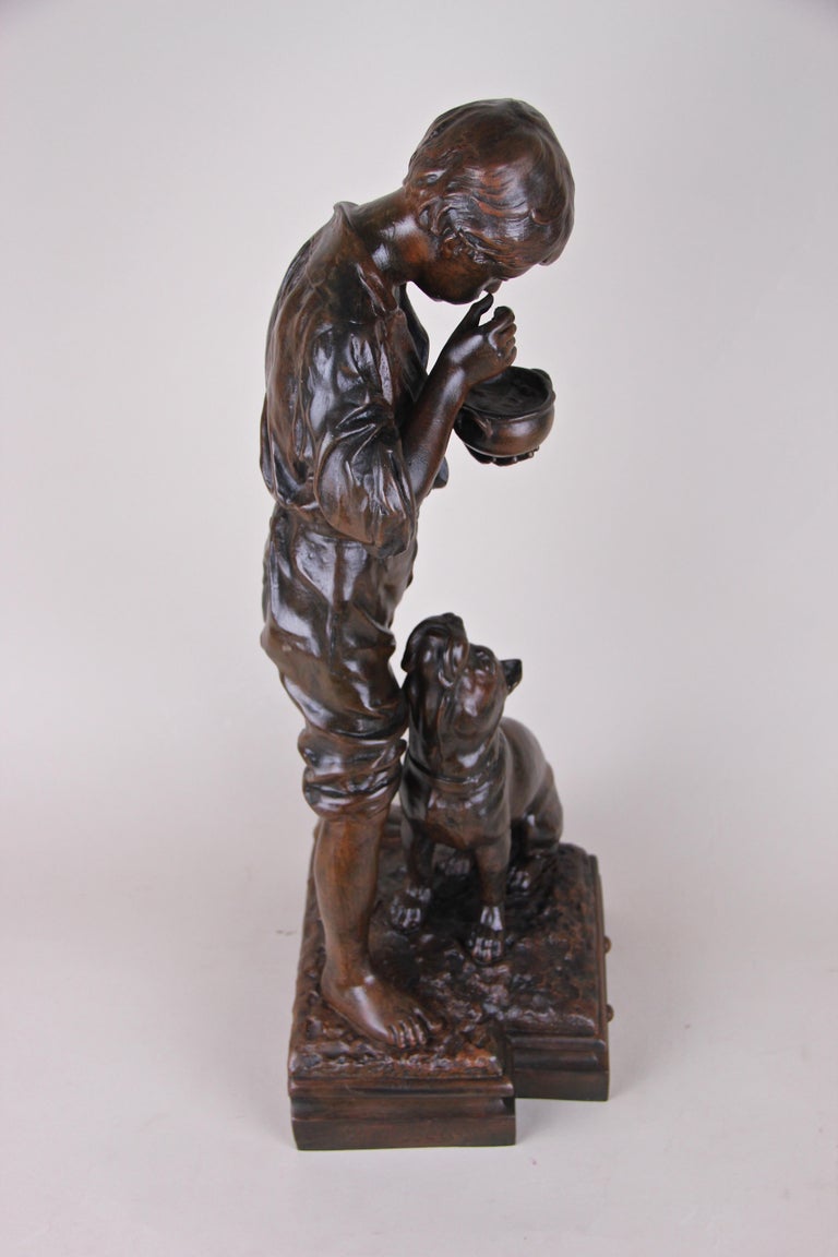 Art Deco Sculpture by Victor Rousseau Signed, Belgium, circa 1930 at ...