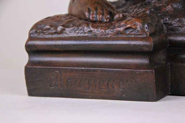 Art Deco Sculpture by Victor Rousseau Signed, Belgium, circa 1930 at ...