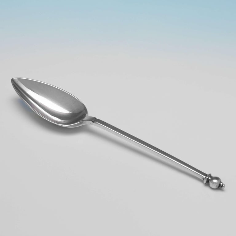 Art Deco Set of 6 Sterling Silver Grapefruit Spoons David Fullerton ...