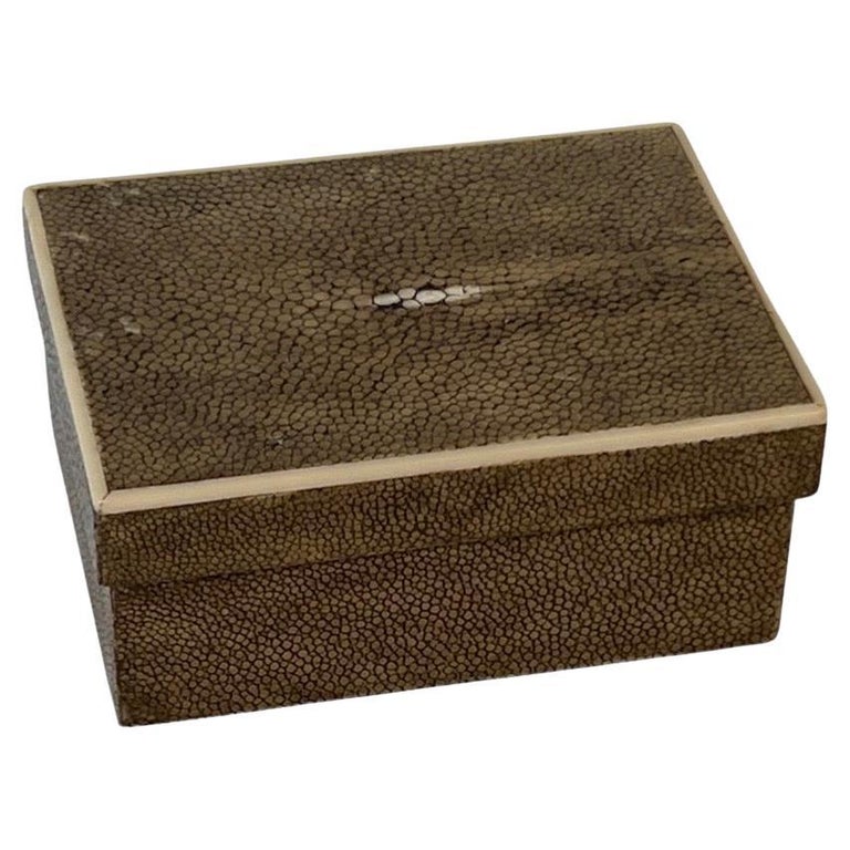 Art Deco style Shagreen Box at 1stDibs