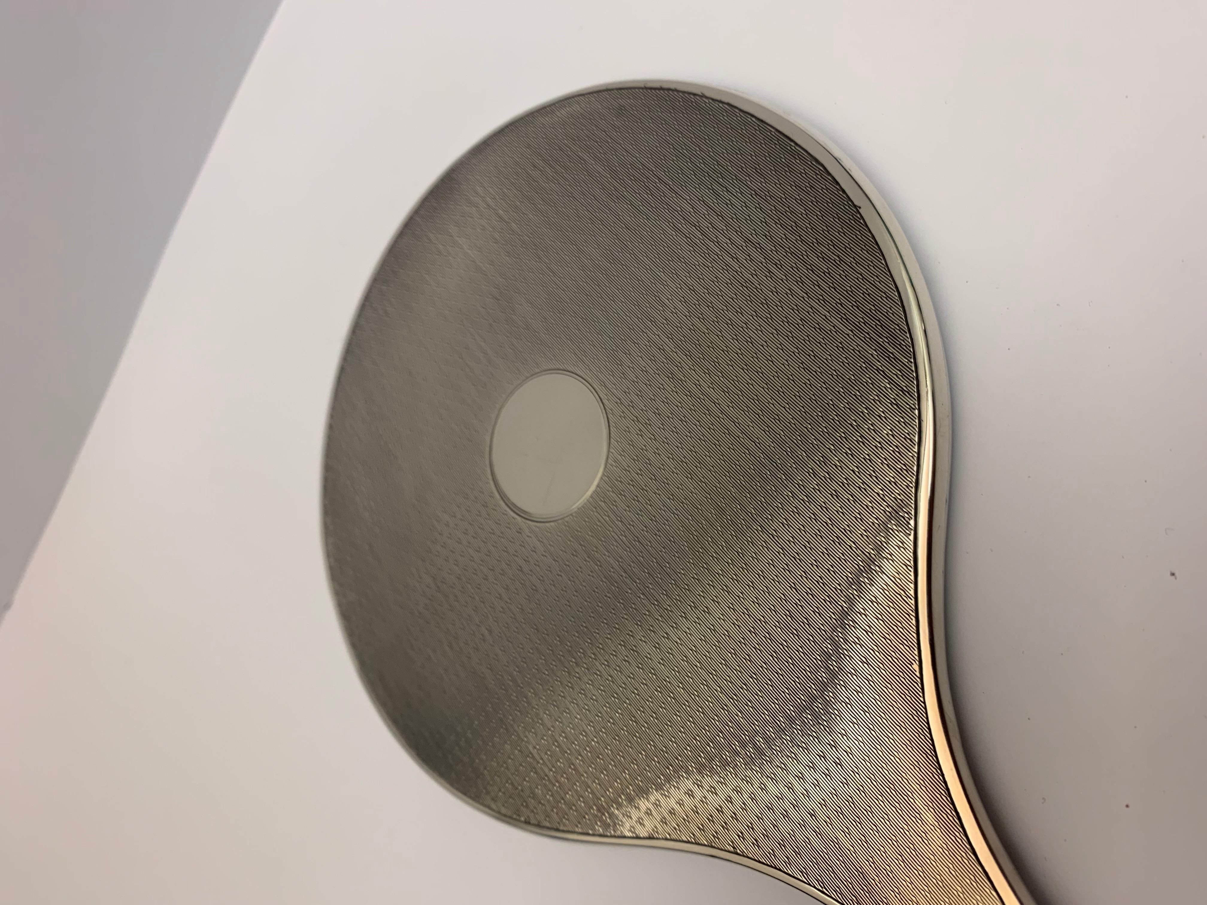 Art Deco Silver Hand Mirror For Sale at 1stDibs | art deco hand mirror