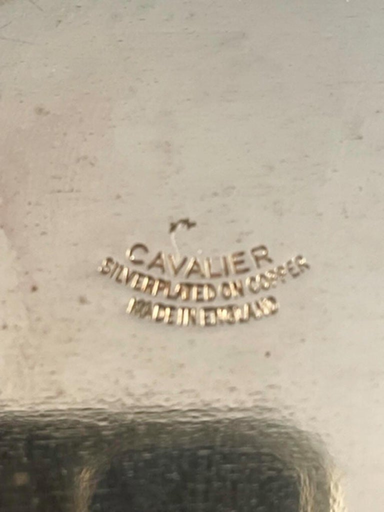 Art Deco Silver Plate, Cobbler-Type Cocktail Shaker by Cavalier For ...