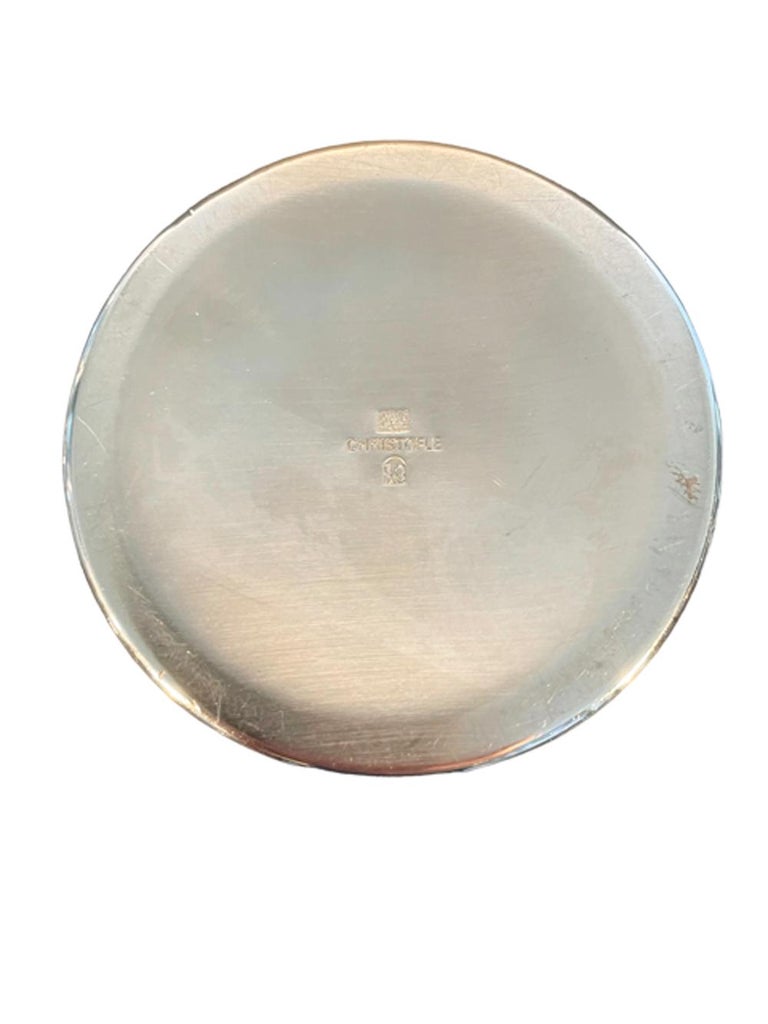 Art Deco Silver Plate Cobbler Type Cocktail Shaker by Christofle For ...