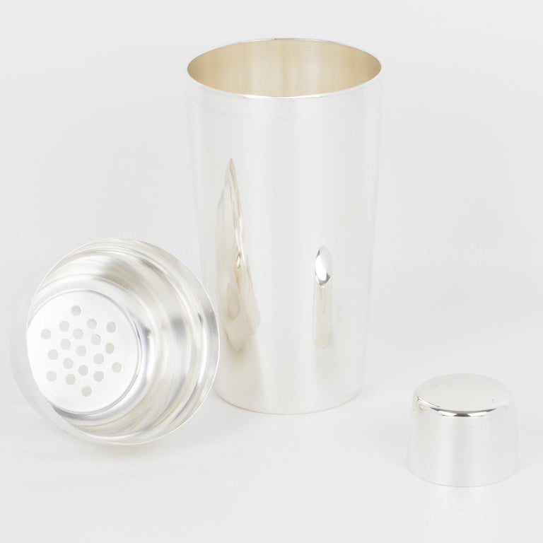 Art Deco Silver Plate Cocktail Shaker by WMF, Germany For Sale at 1stDibs