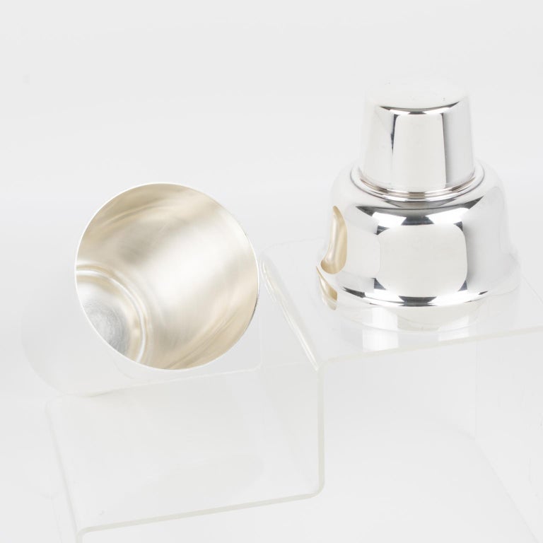 Art Deco Silver Plate Cocktail Shaker by WMF, Germany For Sale at 1stDibs