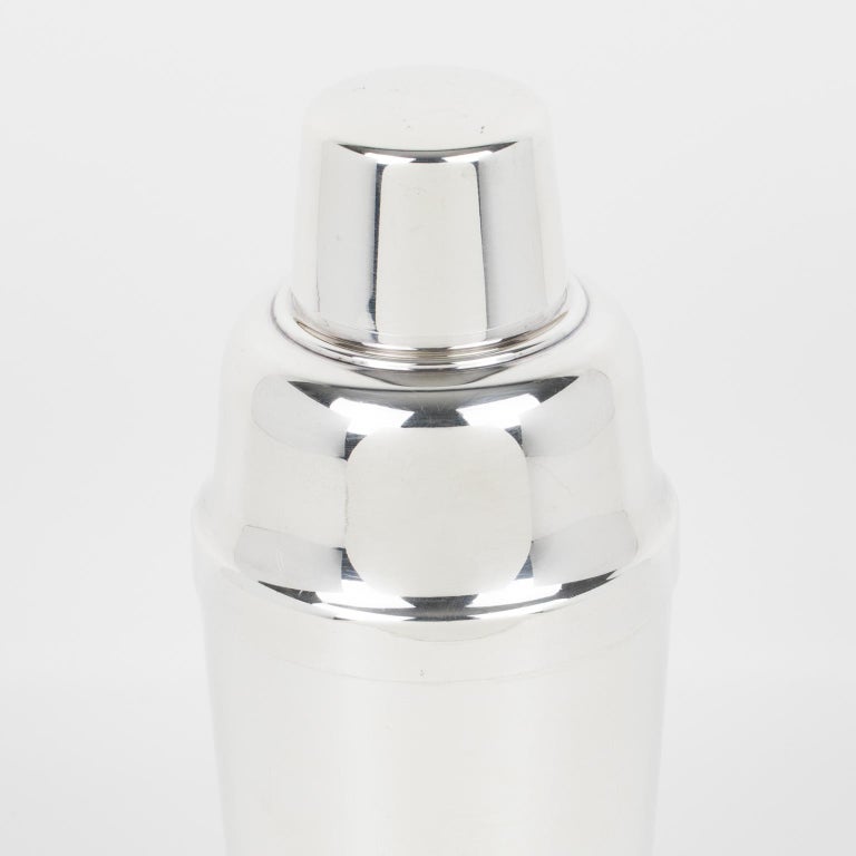 Art Deco Silver Plate Cocktail Shaker by WMF, Germany For Sale at 1stDibs