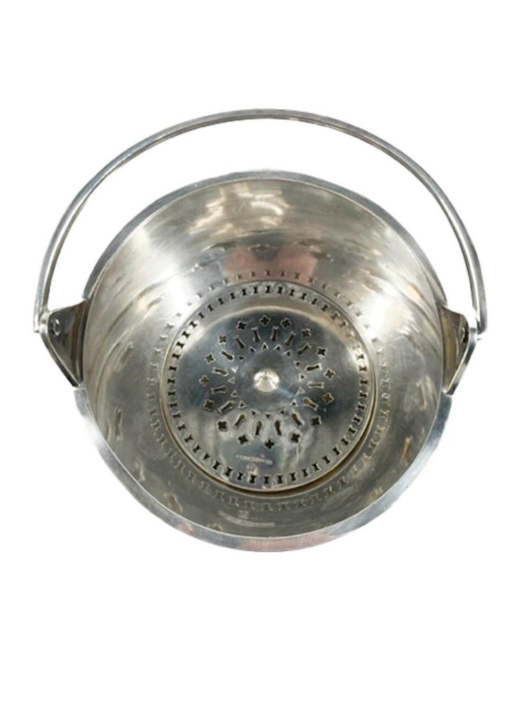 Art Deco Silver Plate Ice Bucket by Elkington and Co., Birmingham ...