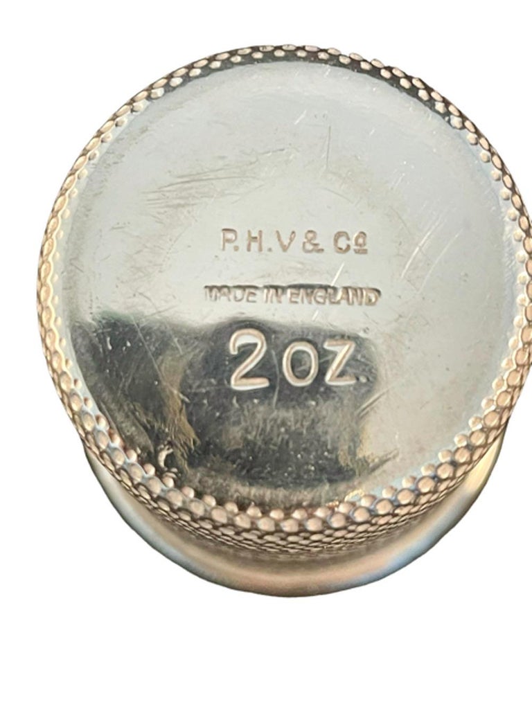 Art Deco Silver Plate "Just A Thimbleful" 2 Once Jigger by PH Vogel and ...