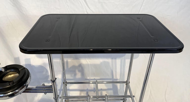 Art Deco Smoking- / Side Table by Demeyere, Belgium, circa 1920 at 1stDibs