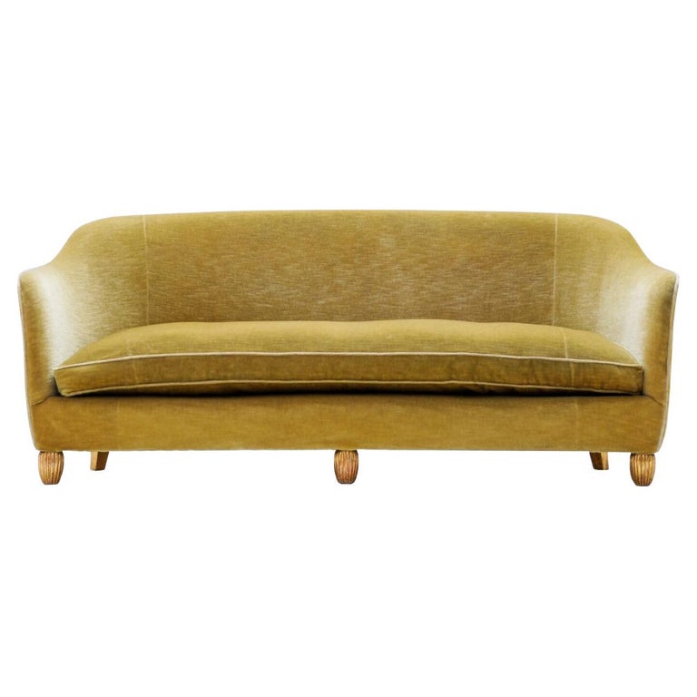 Art Deco Sofa by Maison Franck For Sale at 1stDibs