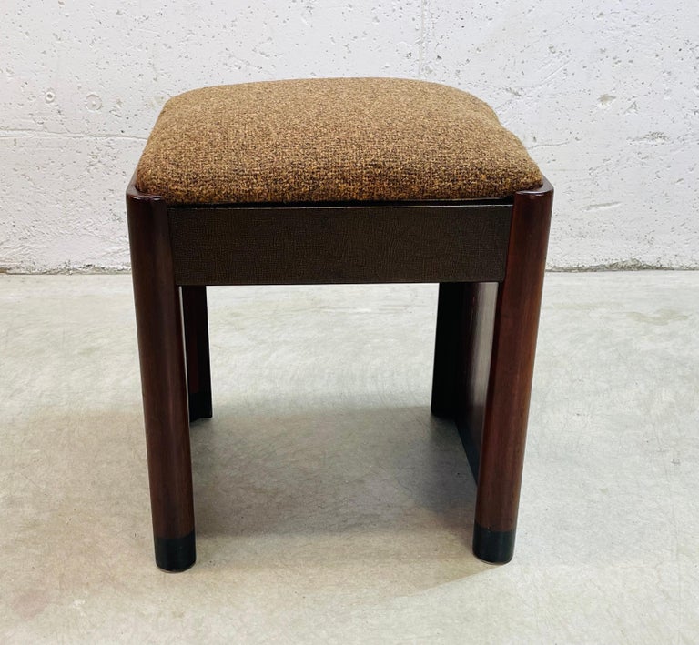Art Deco Square Footstool For Sale at 1stDibs