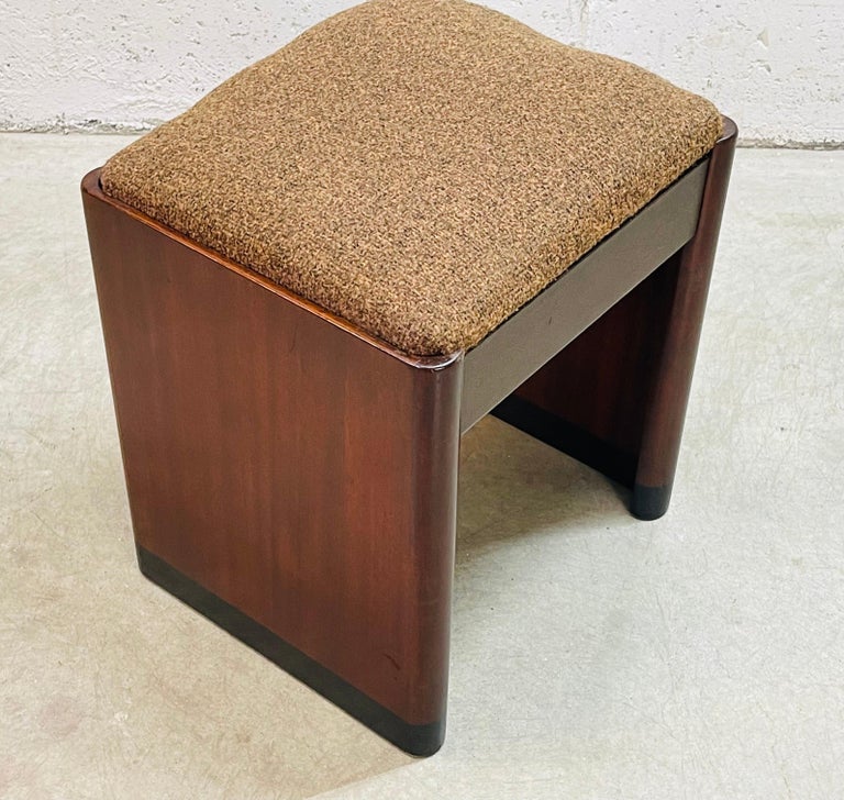 Art Deco Square Footstool For Sale at 1stDibs