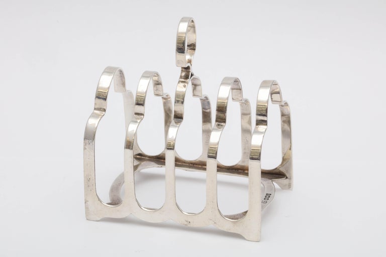 Art Deco, Sterling Silver Toast Rack at 1stDibs
