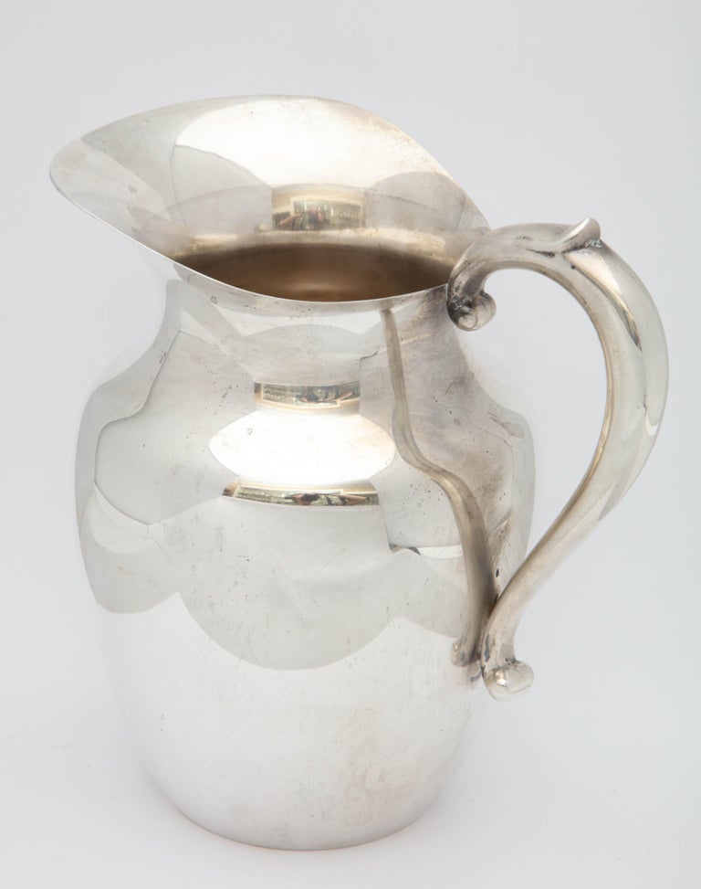 Art Deco Sterling Silver Water Pitcher at 1stDibs