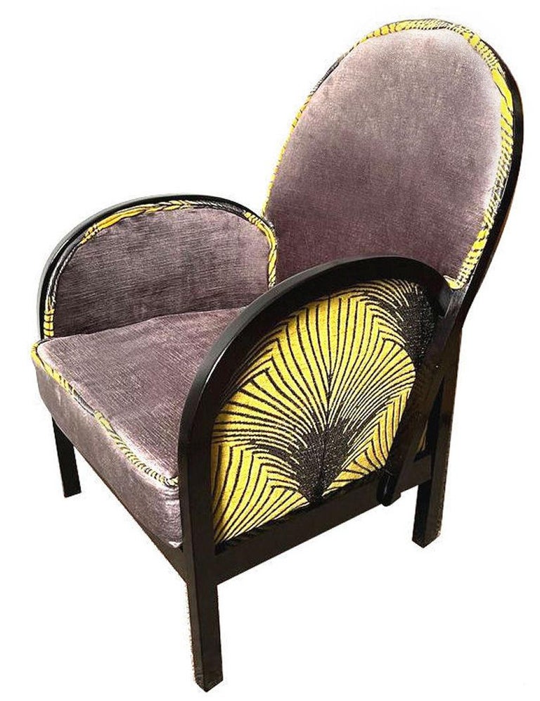 Art Deco Streamline English Chair, c1930 For Sale at 1stDibs