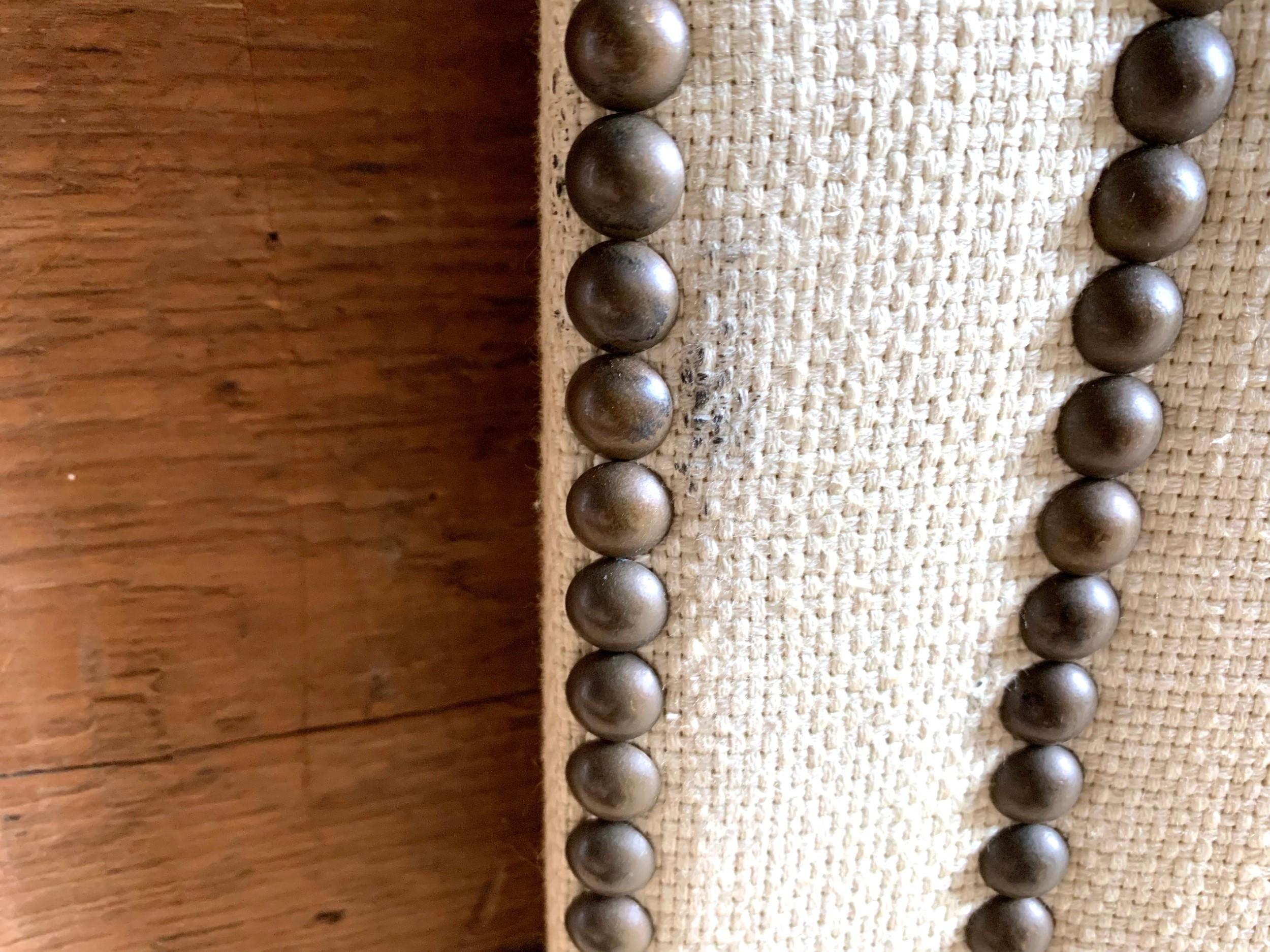 Art Deco Style 4 Panel Linen Screen For Sale at 1stDibs | linen room ...