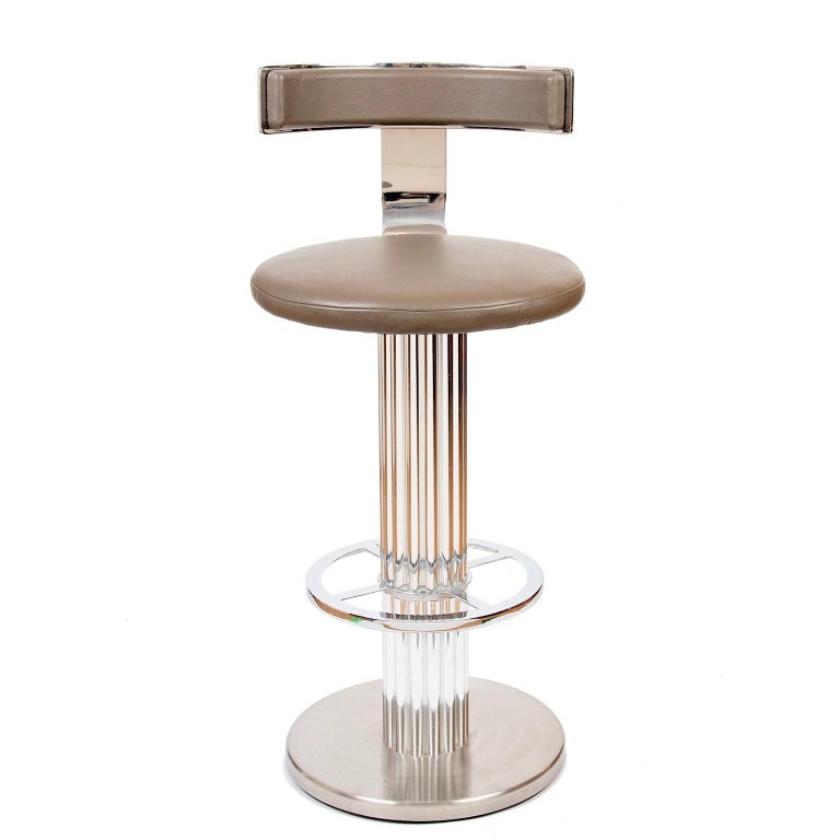 Art Deco Style Bar Stools by Designs for Leisure, USA, circa 1988 at ...
