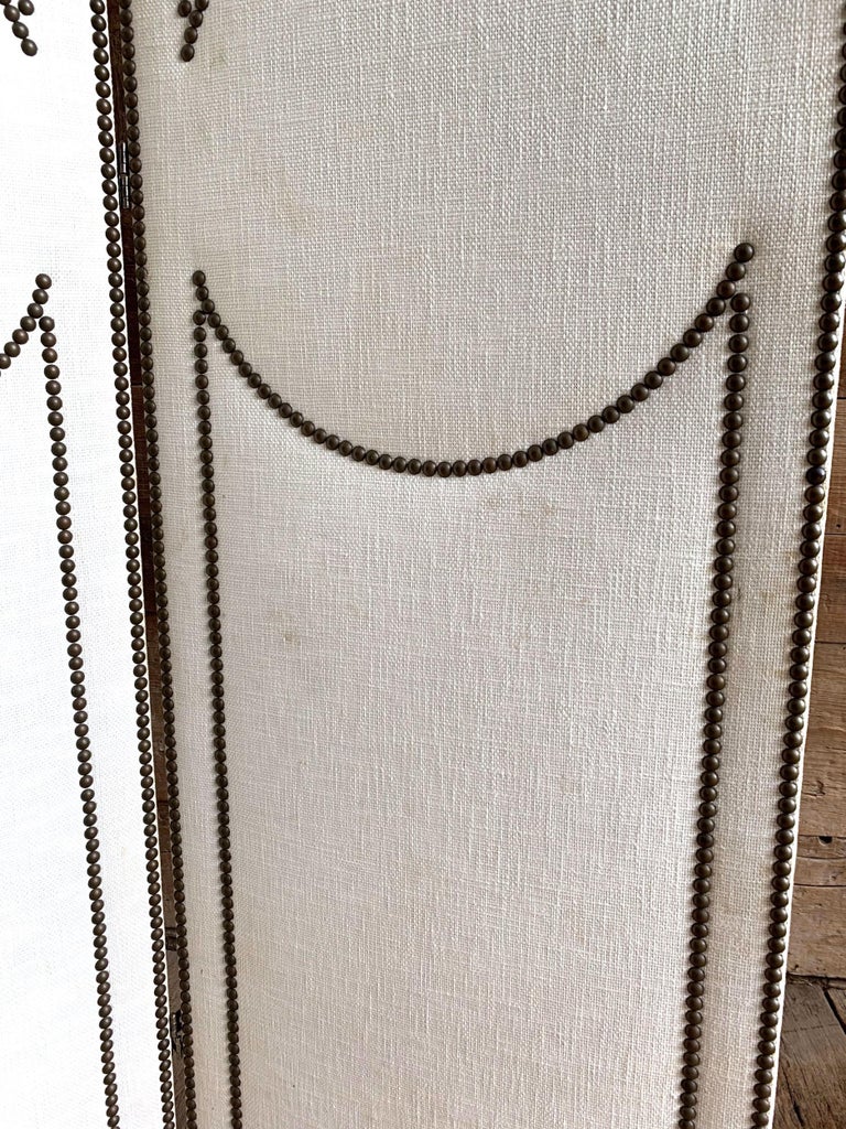 Art-Deco Style Custom 4-Panel Screen For Sale at 1stDibs