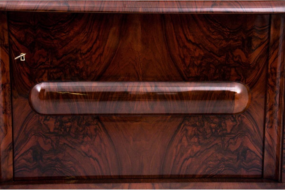 Art Deco style display cabinet, Poland, 1940s. After renovation. For ...