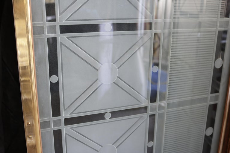 Art Deco Style Molded Plexiglass Folding Screen at 1stDibs | molding ...