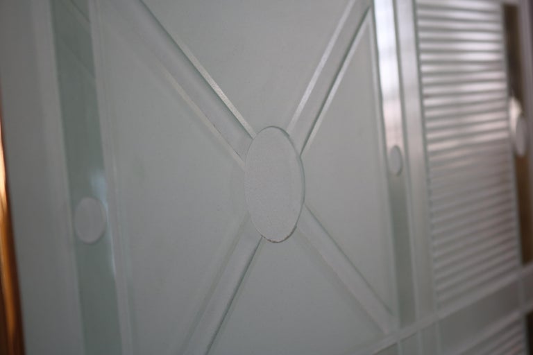 Art Deco Style Molded Plexiglass Folding Screen at 1stDibs | molding ...