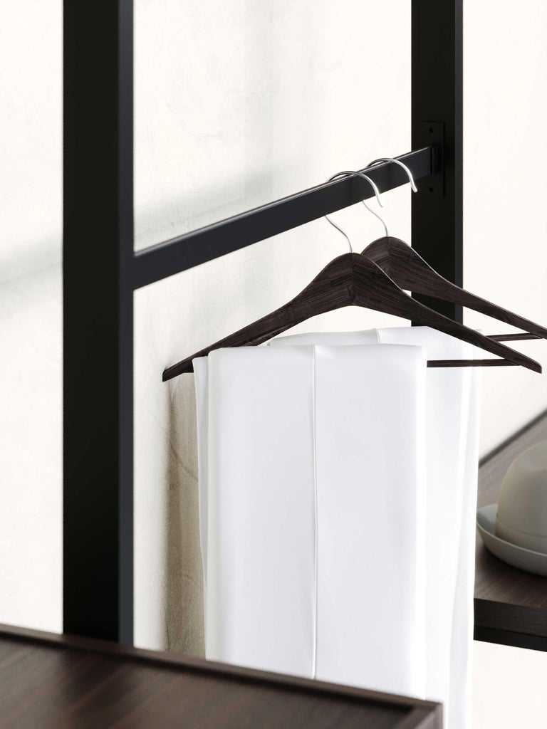 Art Deco Style His Modular Walk-In Closet Night System Made with Wood ...