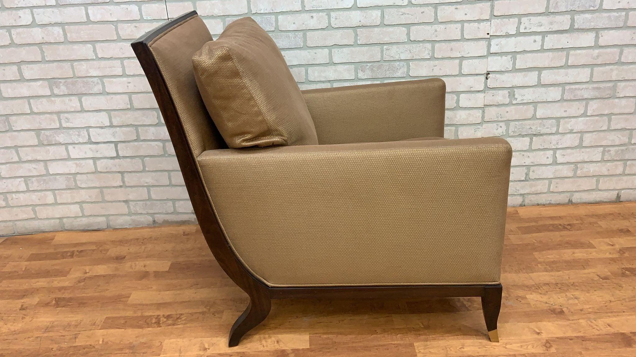 Art Deco Style Lucian Large Rollin Chaise Apollon Chair by William ...