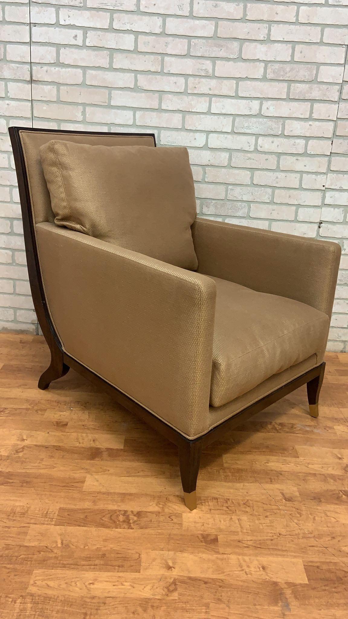 Art Deco Style Lucian Large Rollin Chaise Apollon Chair by William ...