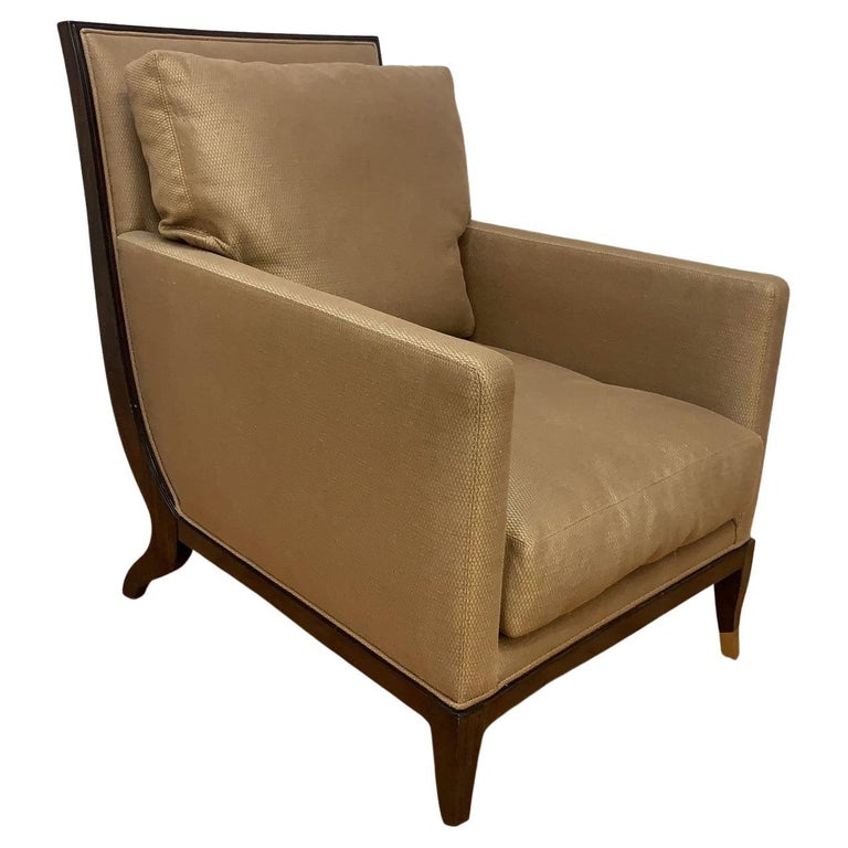 Art Deco Style Lucian Large Rollin Chaise Apollon Chair by William ...