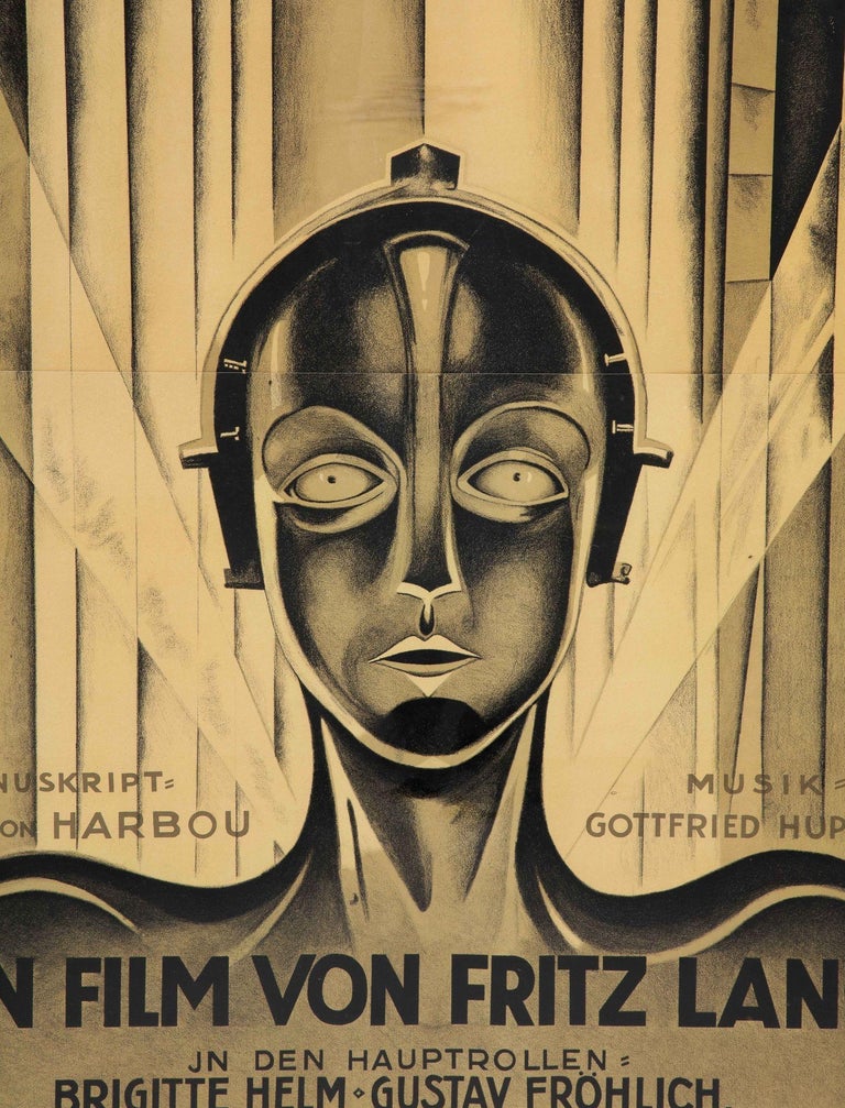 Metropolis Large Framed 3-Sheet Lithograph Poster For Sale at 1stDibs