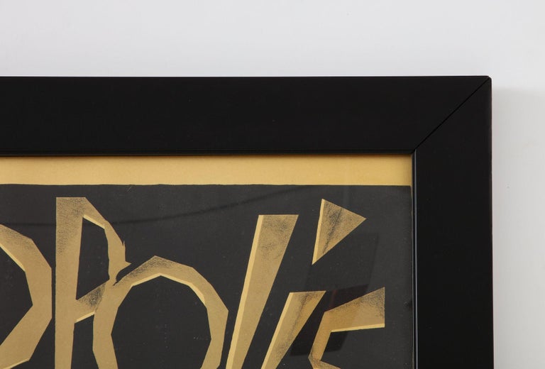 Metropolis Large Framed 3-Sheet Lithograph Poster For Sale at 1stDibs