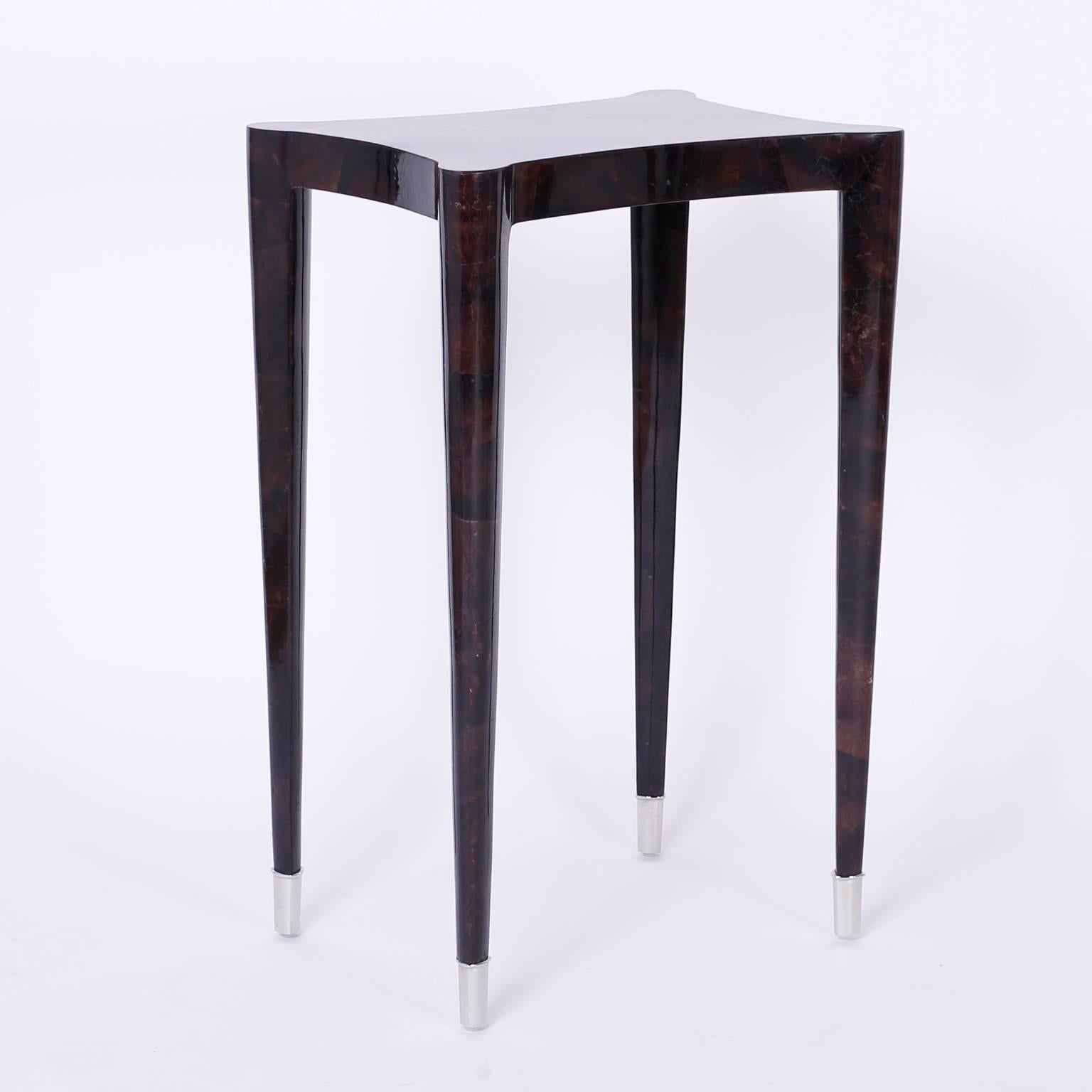 Art Deco Style Penshell Tables at 1stDibs