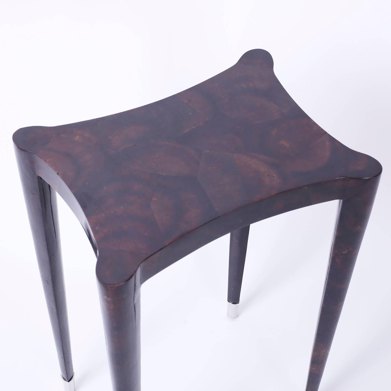 Art Deco Style Penshell Tables at 1stDibs